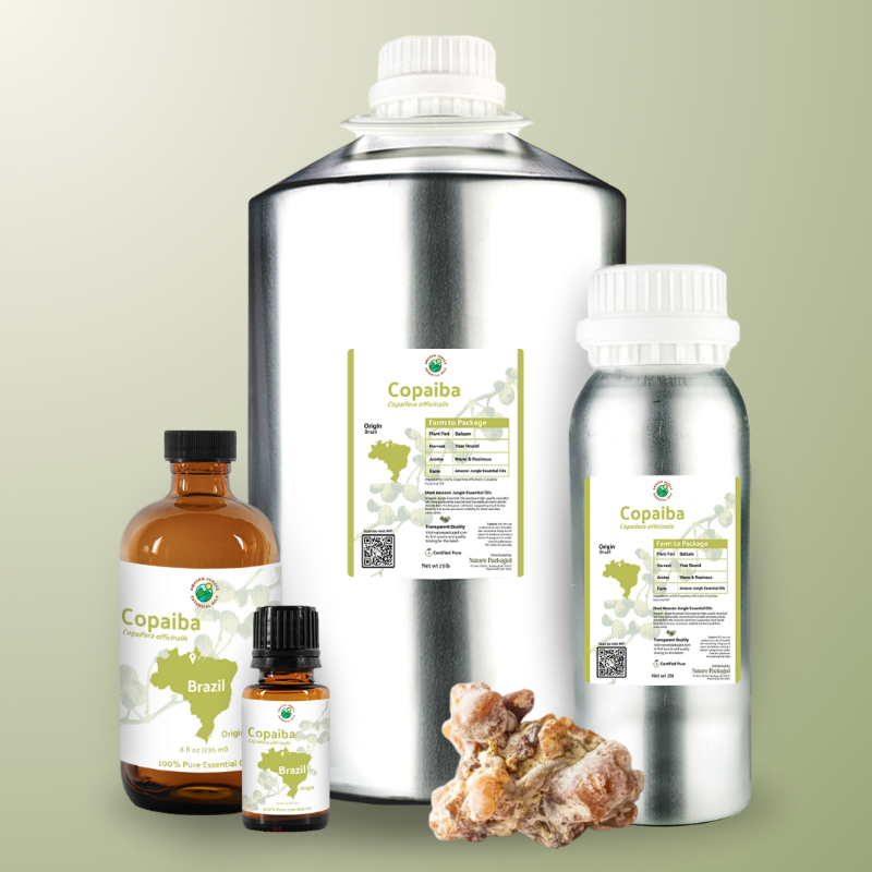 Copaiba Essential Oil- Brazilian Essential Oils – Nature Packaged